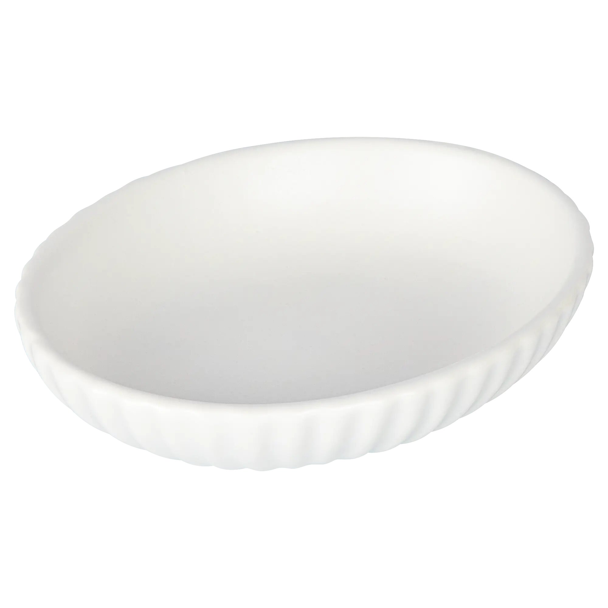 Swensa Ameli SWC-2511-04 мыльница из керамики цвет айвори с подставкой для ванной