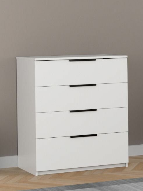 Комод с ящиками для одежды Чарльз 9 (белый) (Мебелидоманет)