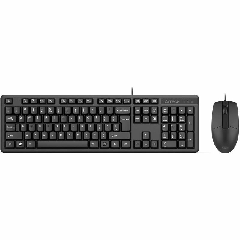 Набор клавиатура+Мышь A4Tech KK-3330S клав: черный Мышь: черный USB