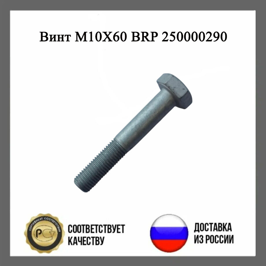 Винт M10X60 BRP 250000290