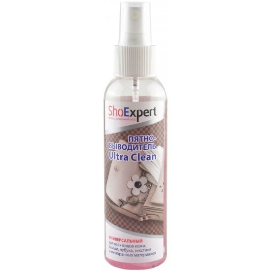 Пятновыводитель Shoexpert , Ultra- Clean, 120мл.
