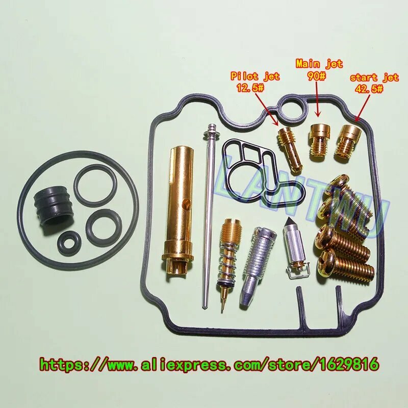 (1 комплект $18,5) Набор для Ремонта Карбюратора YM FZX250 Zeal 3YX, игла струи (J.N.) и игла струи (N.J.)