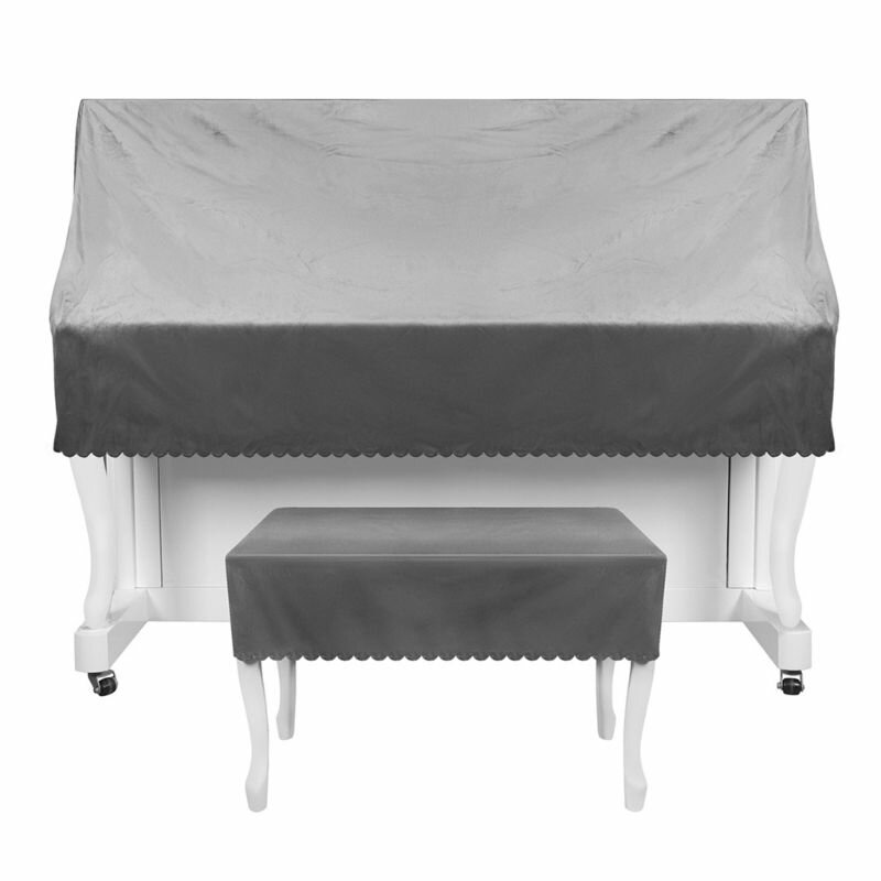 Пылезащитный чехол для клавиатуры фортепиано, устойчивый к царапинам и износу, тканевый на 88 клавиш, подходит