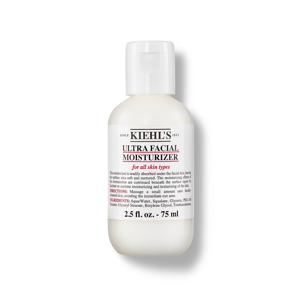 Флюид Kiehl's Ultra Facial Moisturizer с анарктицином, увлажнение, для всех типов кожи, 75мл