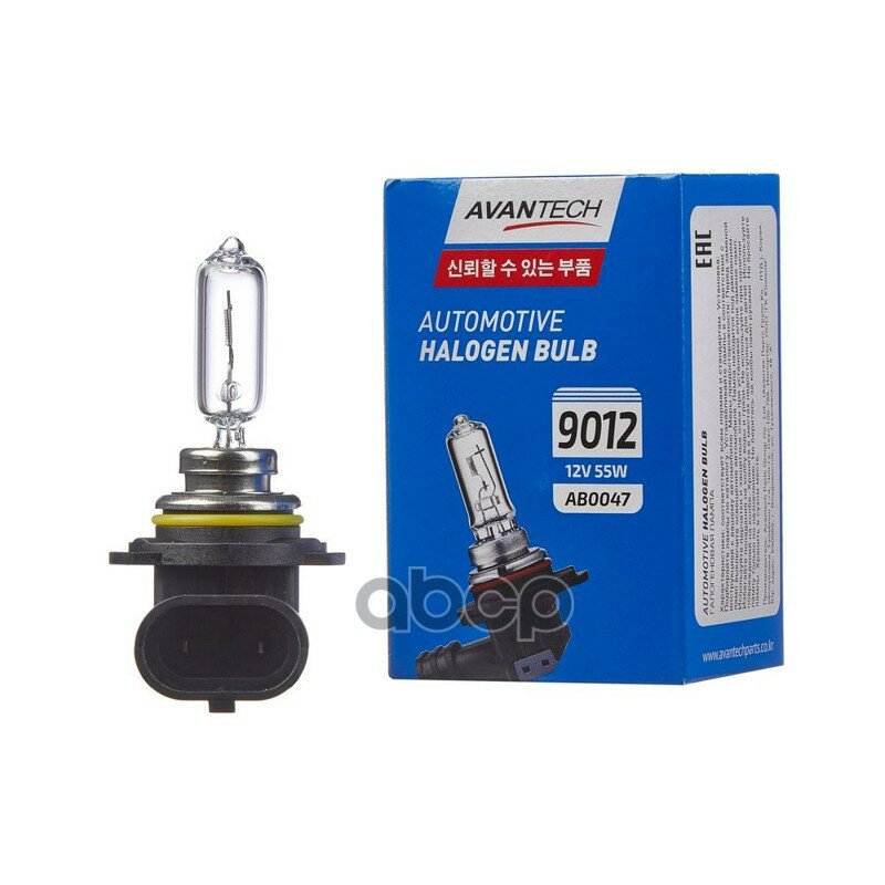 Лампа головного света Avantech 9012 (HIR2) 12V 55W AVANTECH арт. AB0047