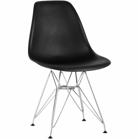 Стул Stool Group EAMES DSR NEW черный (4 шт/уп)