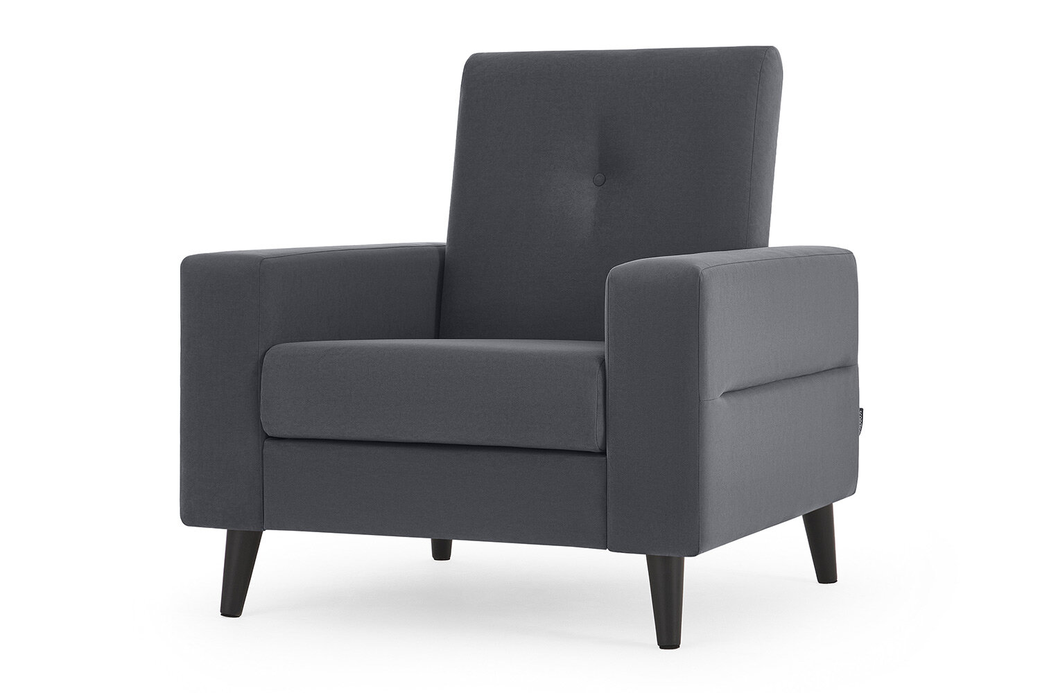 Кресло для отдыха SCANDICA Коллинс 86х93х86 см, обивка велюр, цвет серый