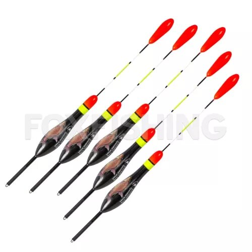 Поплавок Expert 201-43 6гр. 26см. 5шт. антенна 1,4мм. /цв. Мультиколор