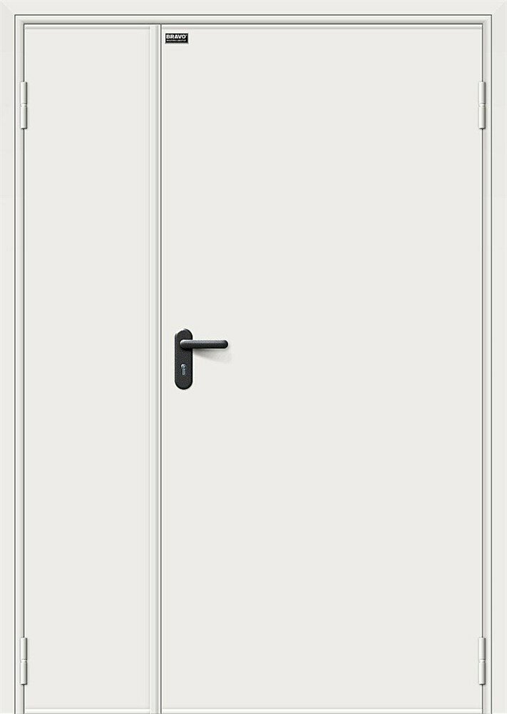 BRAVO Противопожарная дверь 205*125, ДП-1,5 Bravo EI60, серый, Правое 205*125 Серый