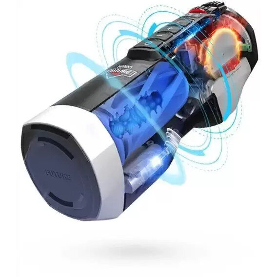 Автоматический мастурбатор для мужчин Leten Future Pro черно-белый