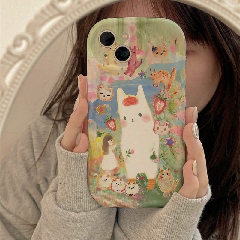 Кролик, нарисованный маслом, для яблок, 14, кремовая оболочка, 15, pro, all-inclusive, soft, 16, promax, cute, 15