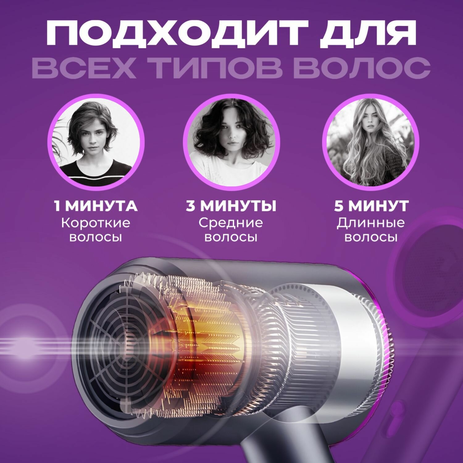 Фен для волос — фото 1