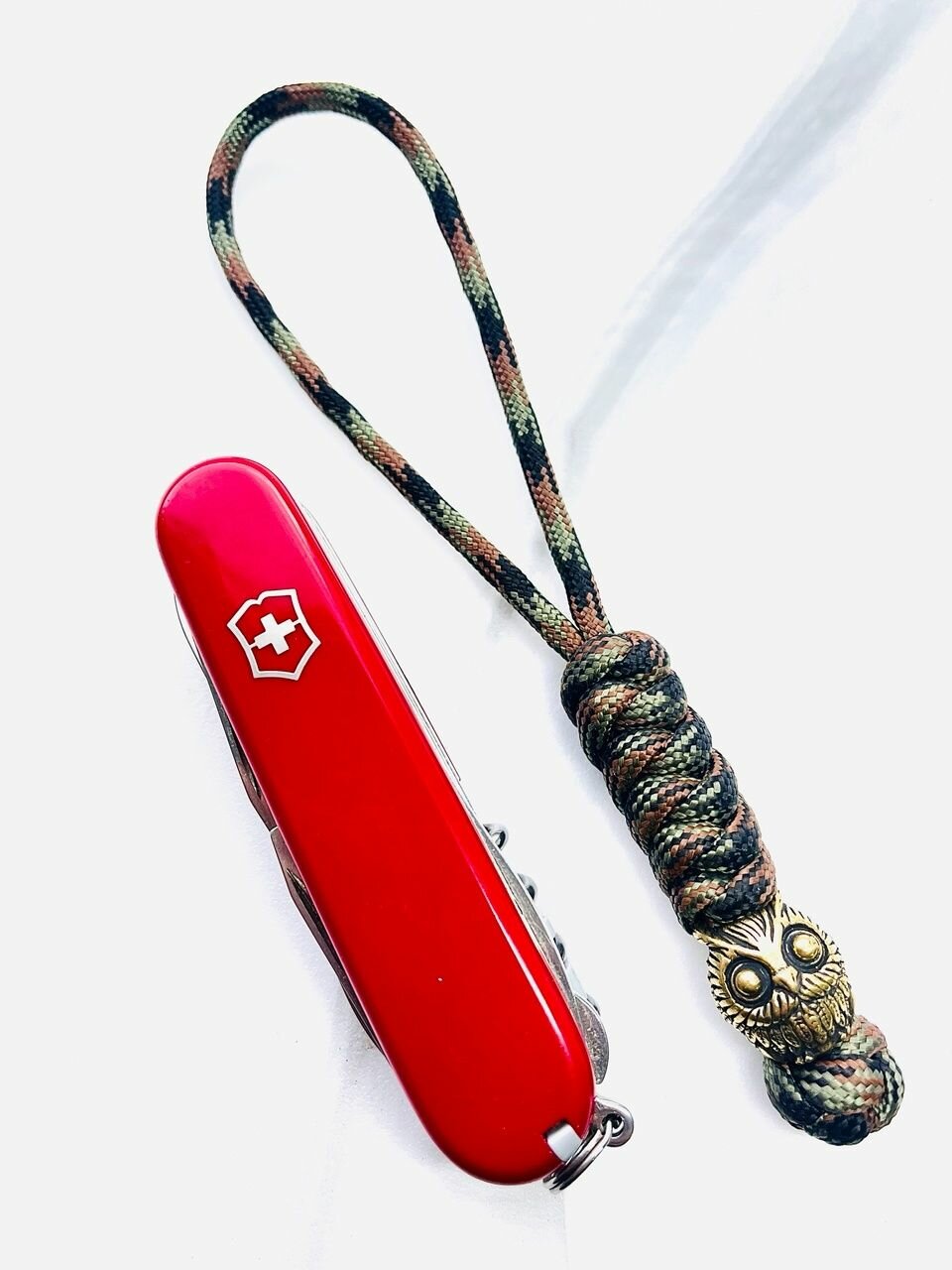 Темляк брелок для ножа "Сова"