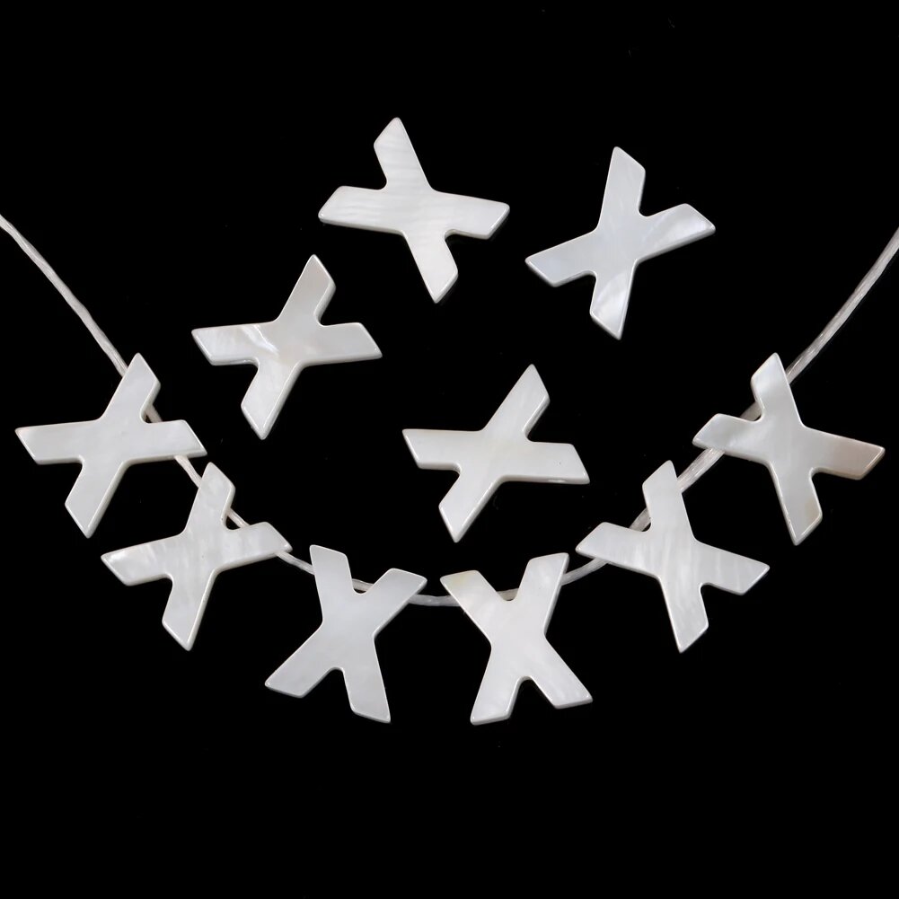 Белые бусины Fascinante Viento, цвет X, 5 шт.