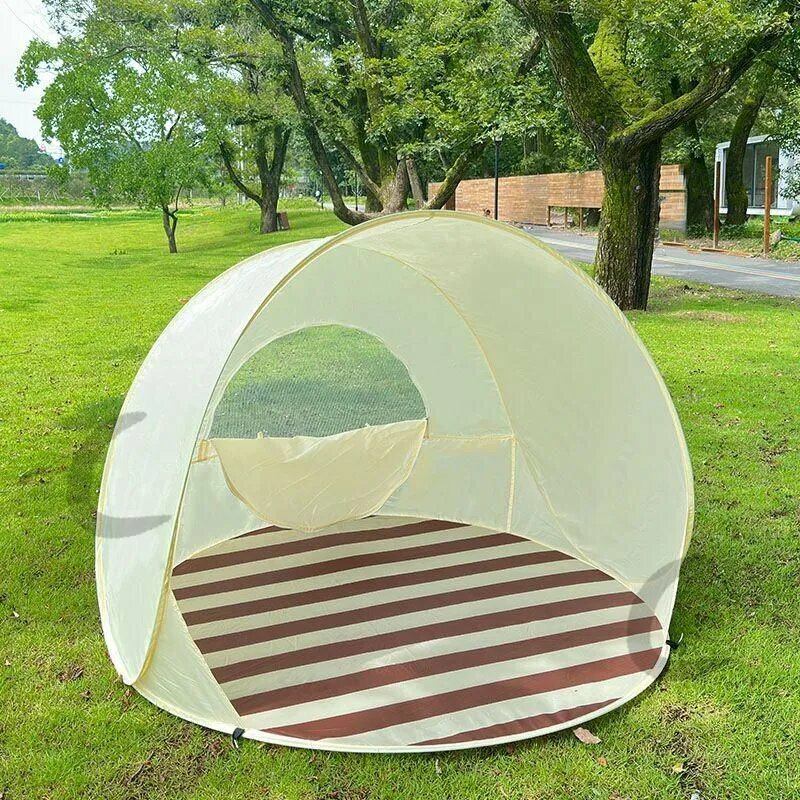 Палатка для пикника на открытом воздухе, на берегу моря, автоматически складывающаяся, переносная, с навесом от солнца
