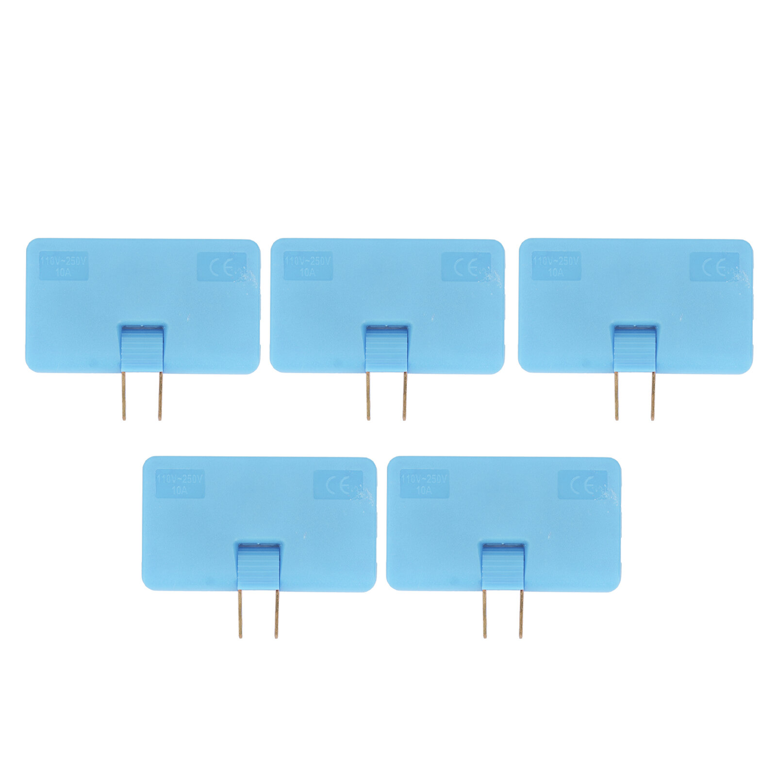 5 шт. адаптер для путешествий, 1 в 3, поворотный на 180°