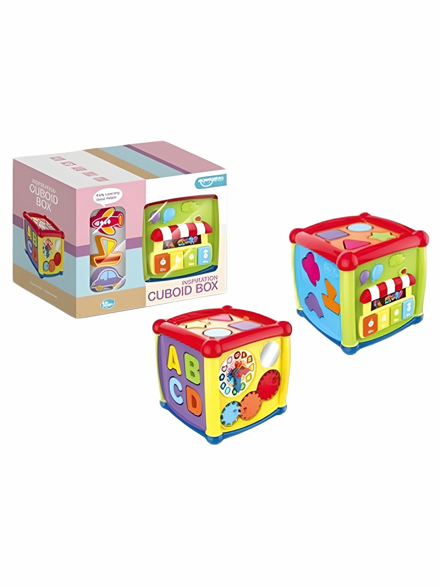 Игровой набор развивающий "Интерактивный куб музыкальный"