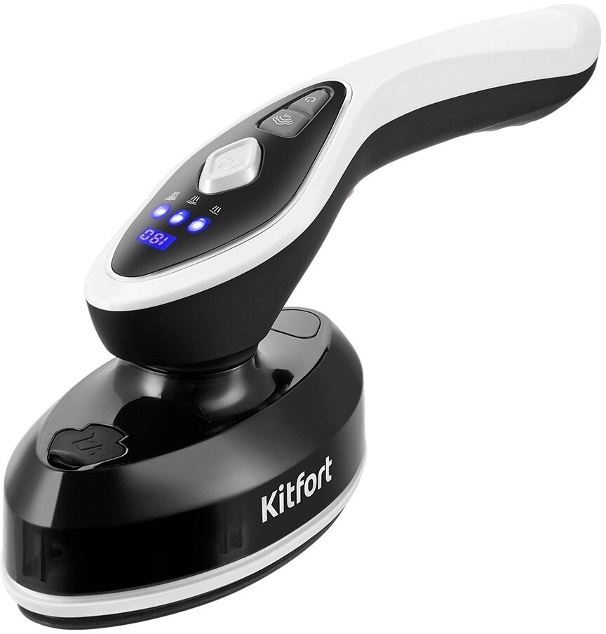 Отпариватель KitFort КТ-9208 черный/белый 1500Вт ручной