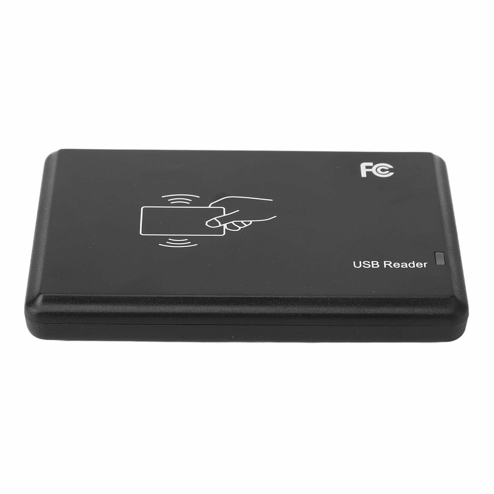 Считыватель идентификационных карт, низкочастотный 125 кГц RFID-считыватель идентификационных карт с интерфейсом USB, эмитент карт контроля доступа
