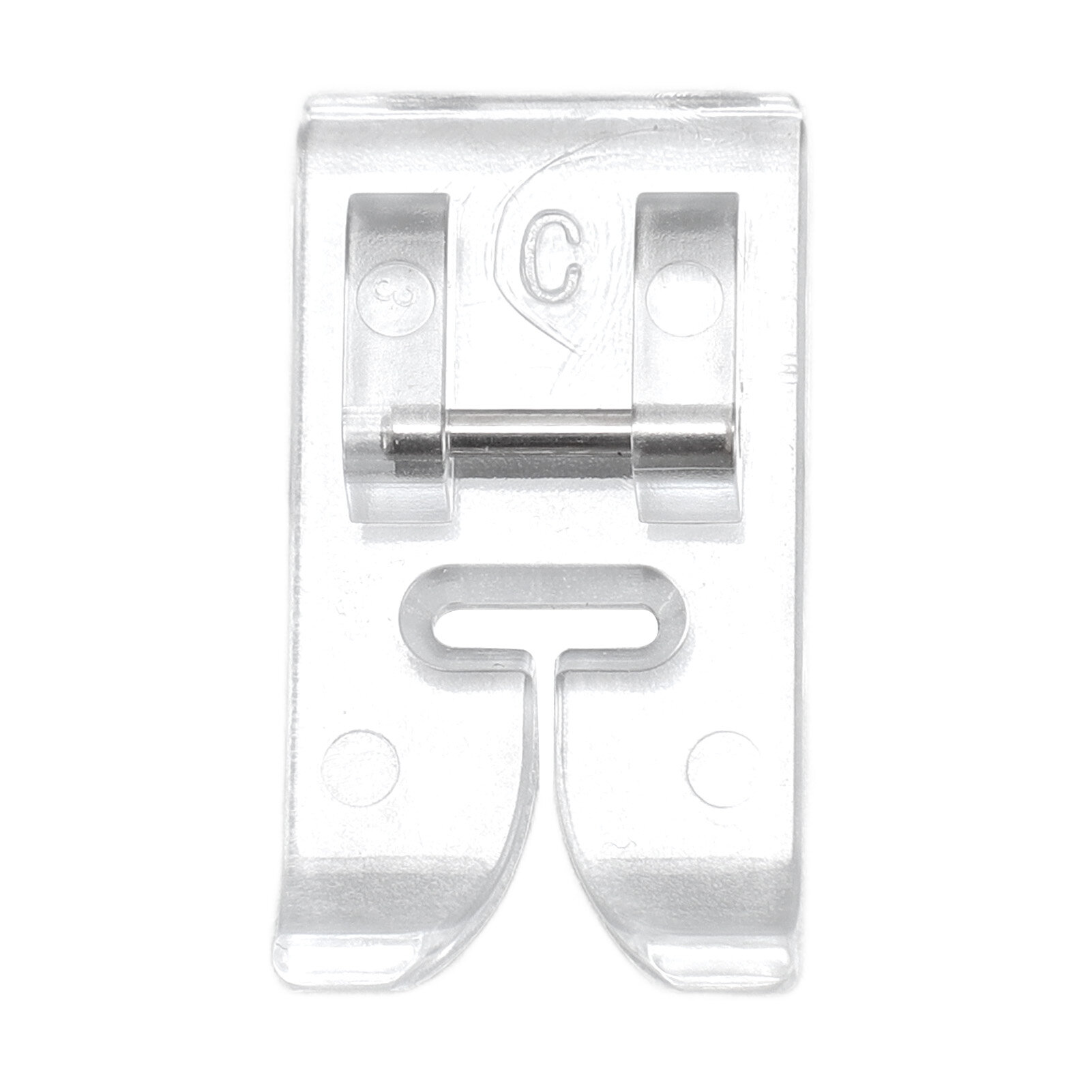 6-миллиметровая лапка для швейной машины предотвращает пропуски стежков, лапка для криволинейных швов подходит для всех швейных машин.