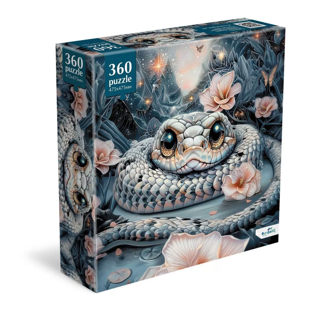 Пазл "Милая змейка". 360 элементов