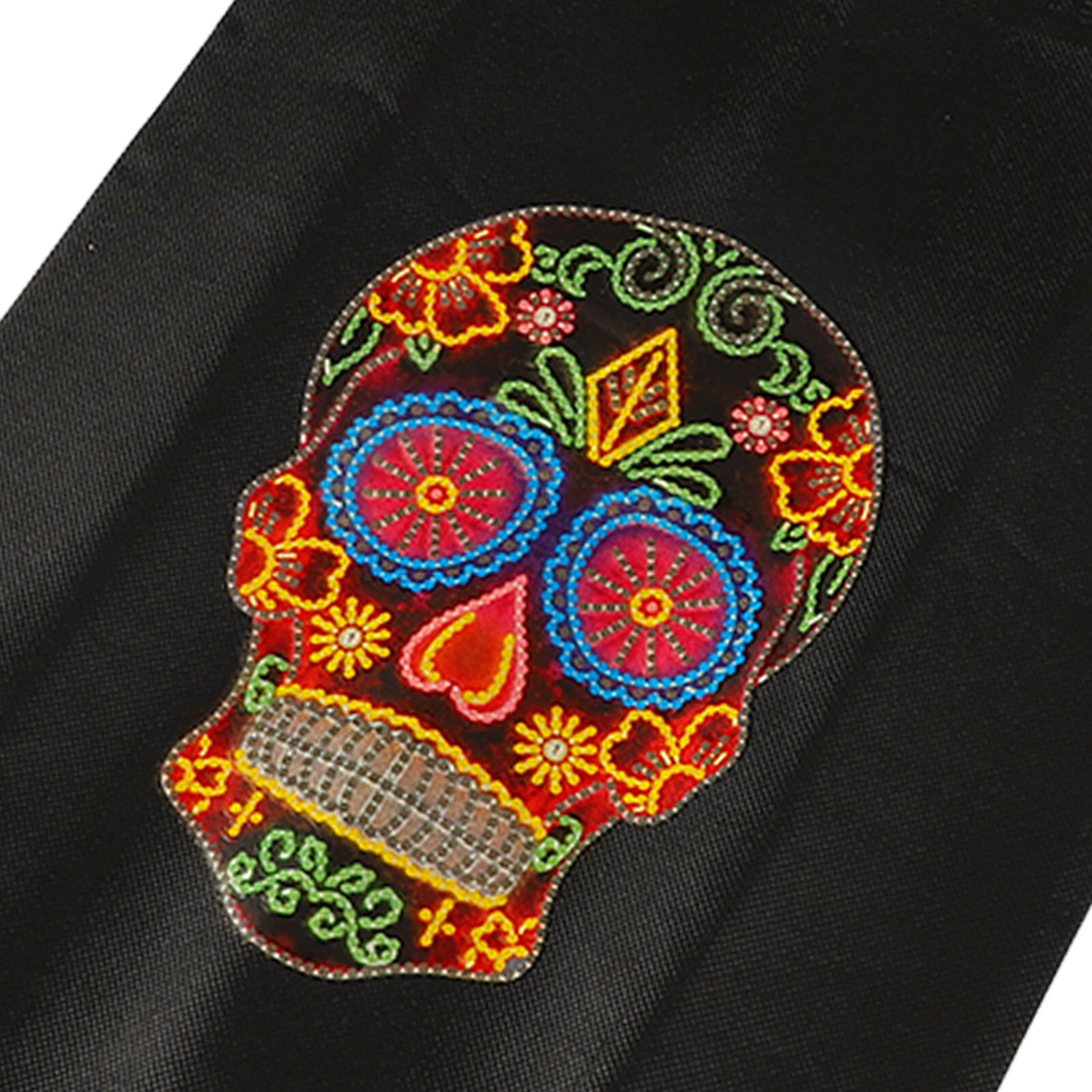 Сумочка со стразами и черепом в черном стиле, насыщенные цвета, 5D сумка для покупок со стразами для детей, взрослых, начинающих