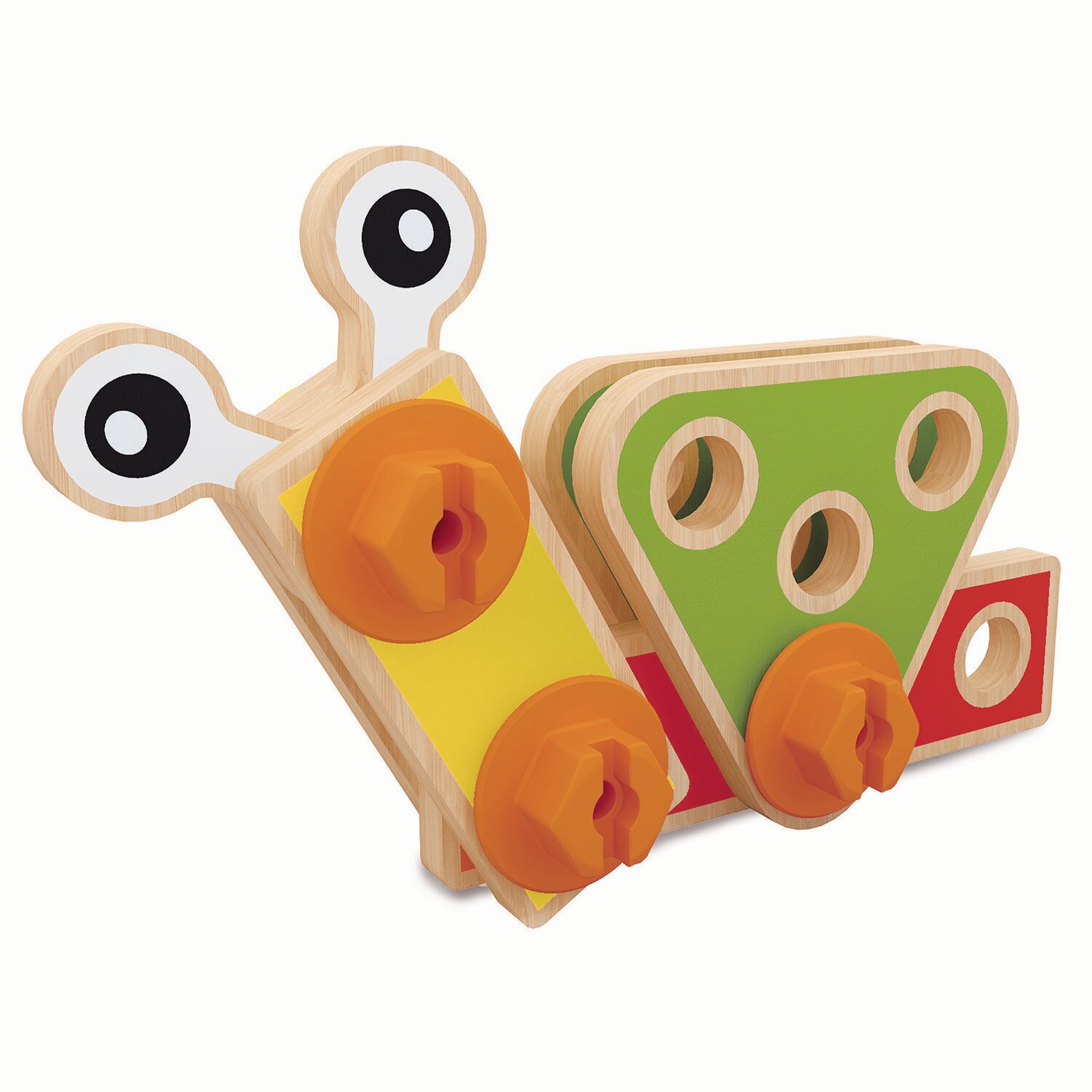 HAPE Детский деревянный конструктор "Базовый", 42 элемента