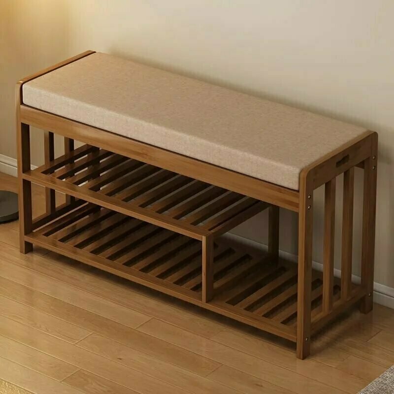 Обувница "Бамбук", 90 см x 27 см x 45 см, напольная, модульная, цвет 50см