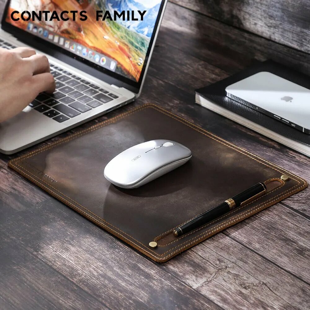 CONTACTS FAMILY Коврик для мыши, темно-коричневый