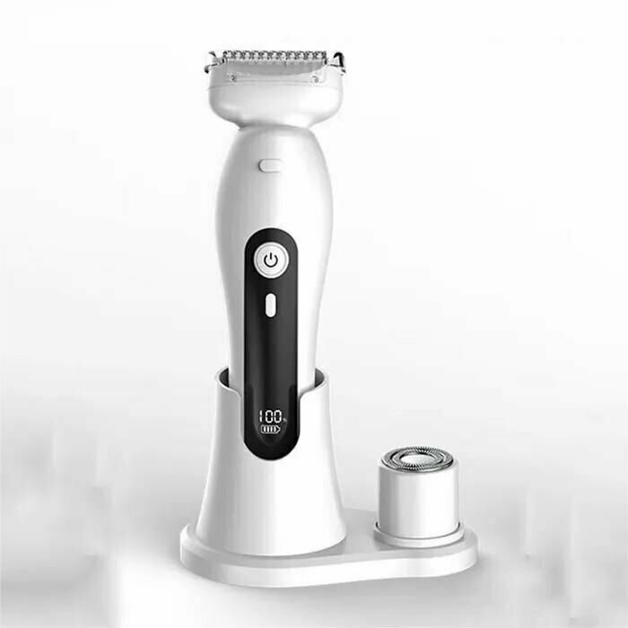 Электробритва женская для всего тела, Эпилятор, Триммер для зоны бикини, ног, рук