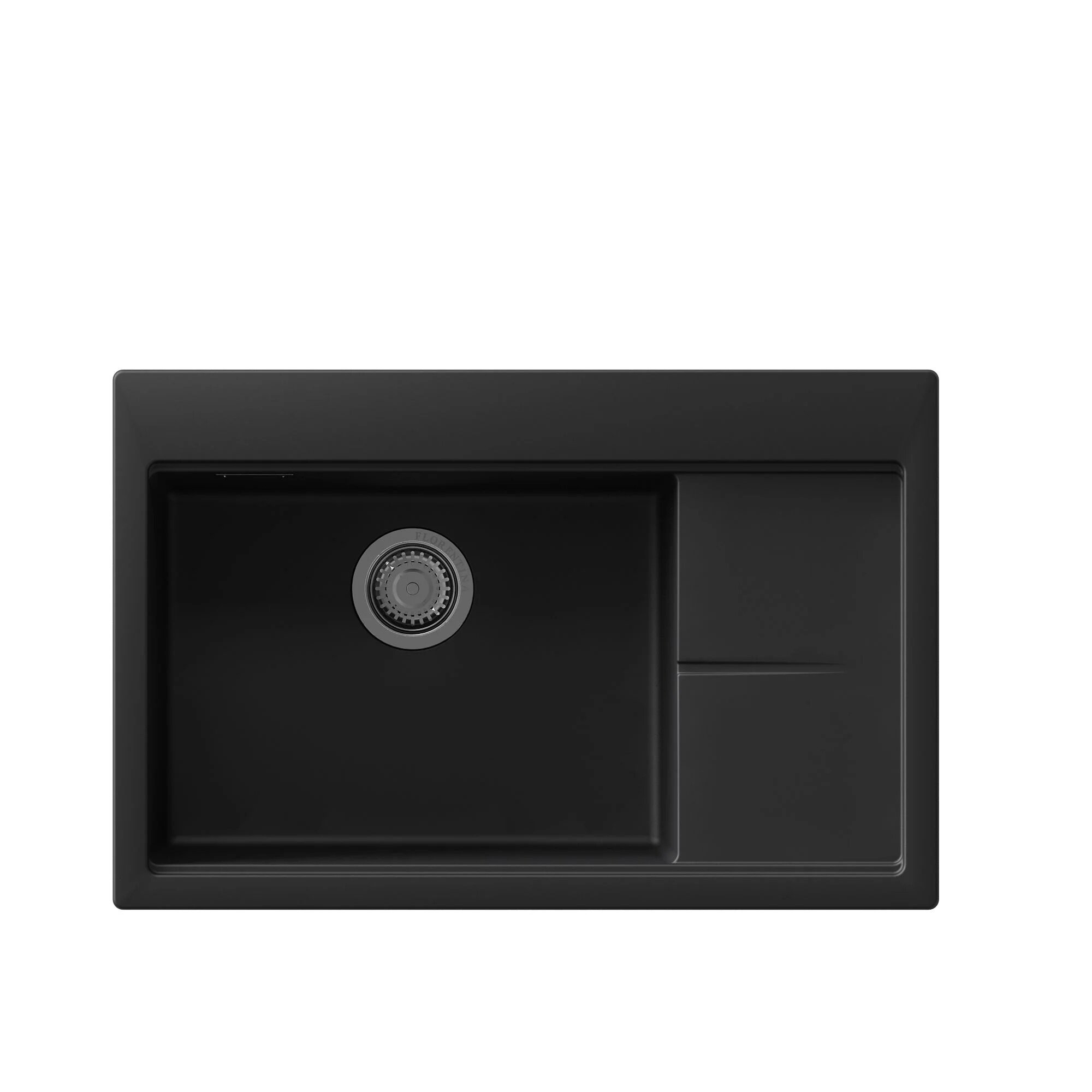Кухонная мойка с разделочной доской Florentina россана 20.500. C0780.302, антрацит