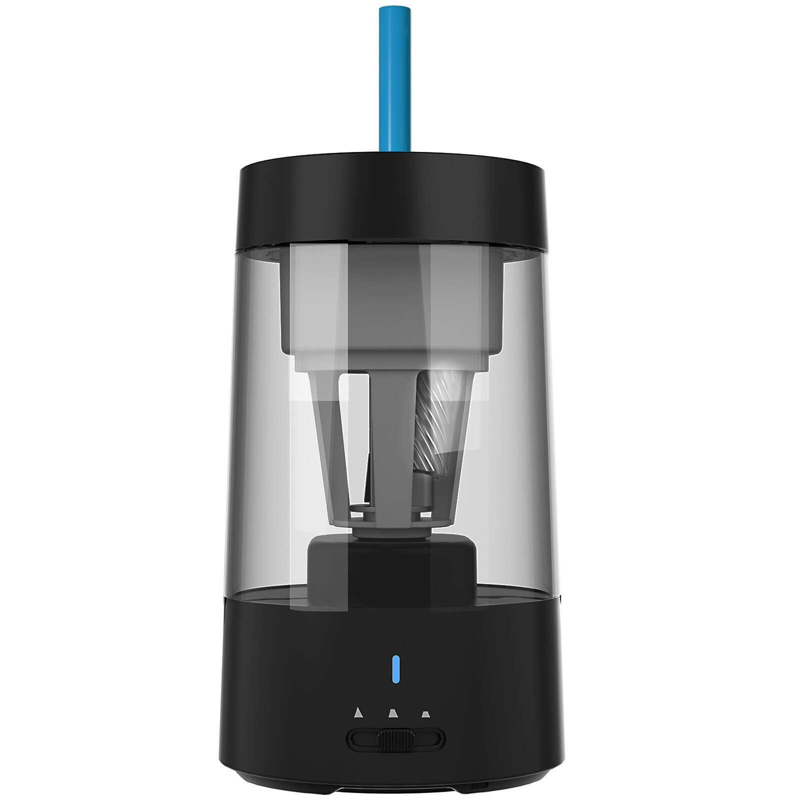 Автоматическая Электрическая Точилка для Карандашей Портативная с питанием от батареи для Поддержки 6-8 мм Шестиугольных/Треугольных/Круглых карандашей Быстрая Заточка Студентов Художников Домашняя Школа Класс Офис