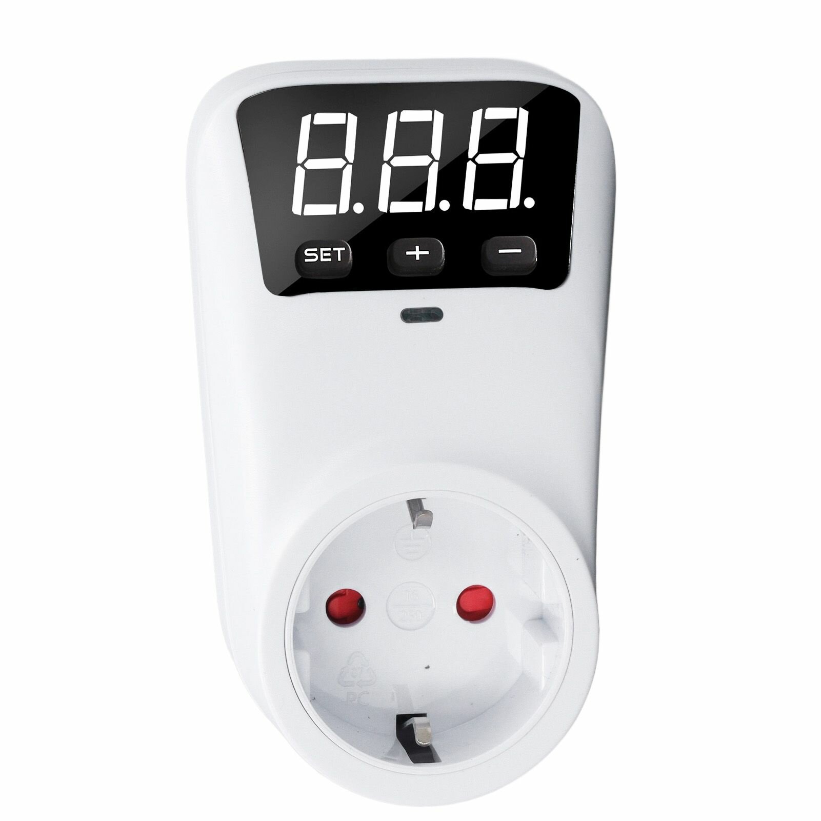 Защитная розетка 230 В с цифровым дисплеем для холодильника и кондиционера