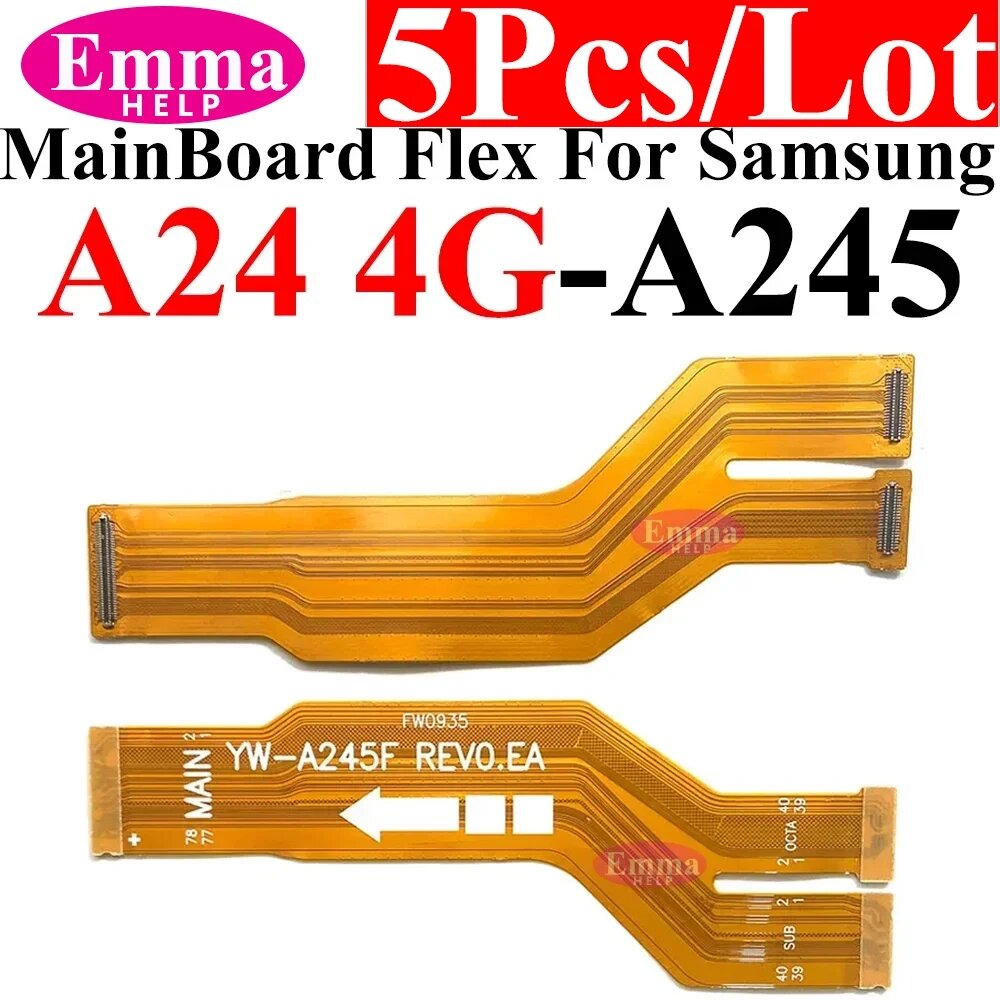 Основной кабель материнской платы Samsung A24 4G-A245 (5 шт.)