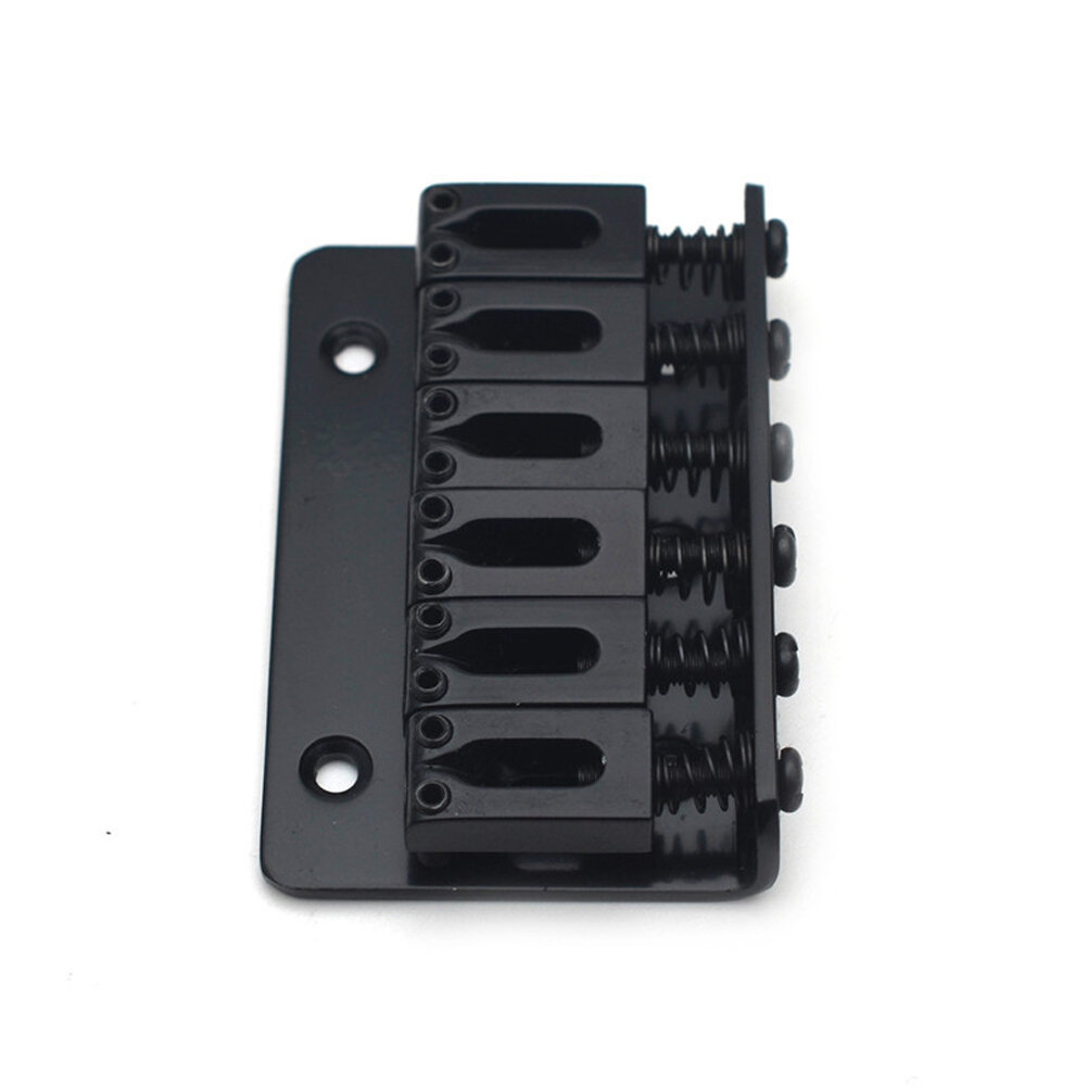 6 струн 65 мм металлические фиксированные гитары хардтейл седла бриджи гитарные струнодержатели бриджи аксессуары для электрогитары