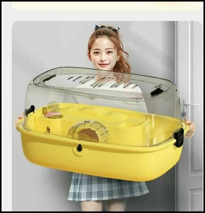 Клетка для хомяков, многофункциональная, съемная, безопасная, 45 см x 30 см x 23 см