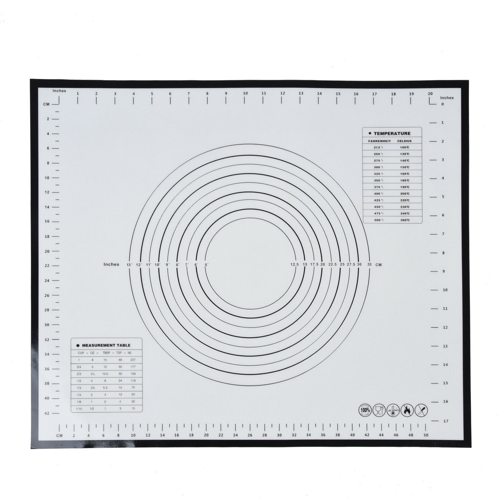 Силиконовый коврик для выпечки силиконового печень