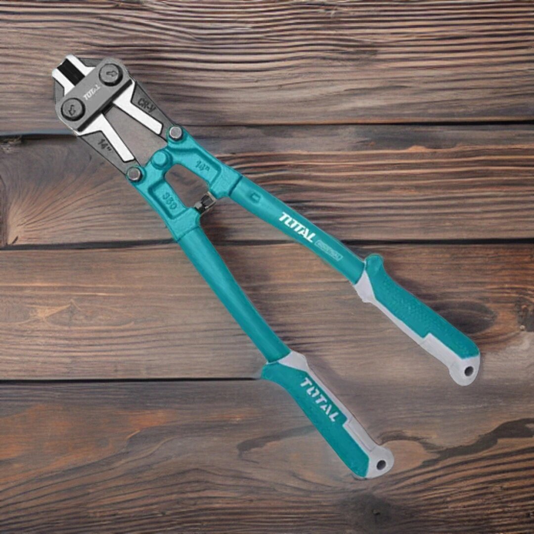 Болторез TOTAL, THT113366, хром-ванадий, оксидированный, 90 см, голубой