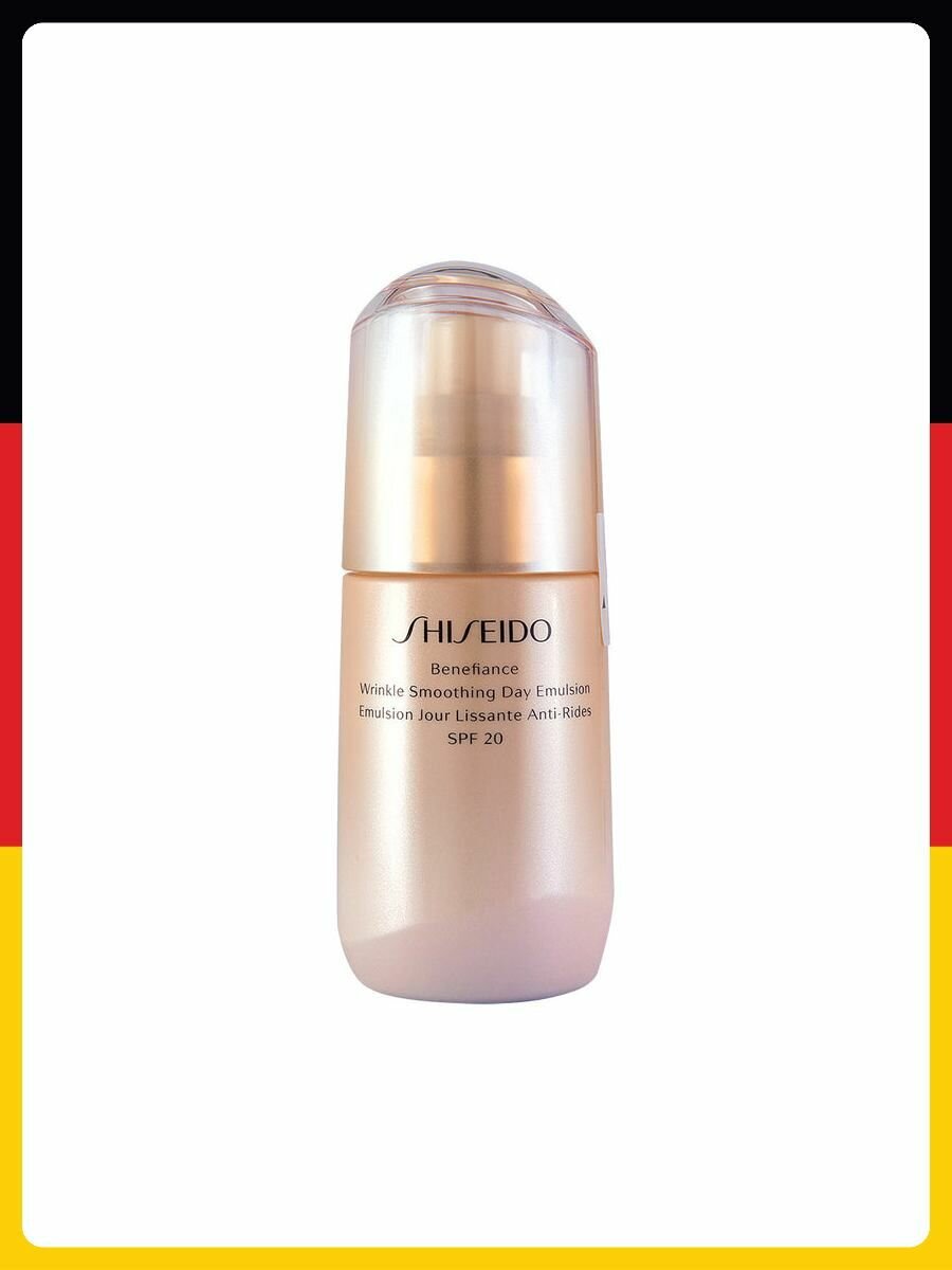 Дневная эмульсия для лица против морщин Shiseido Benefiance, 75 мл