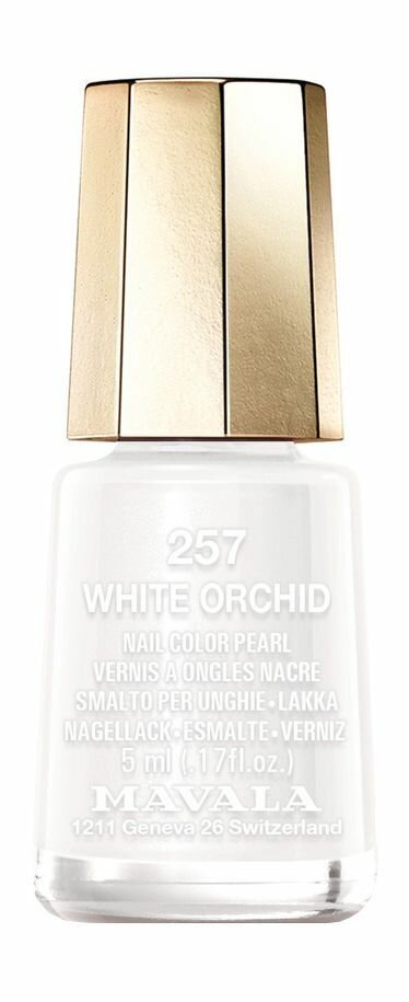 MAVALA Лак для ногтей, 5 мл, 257 White Orchid