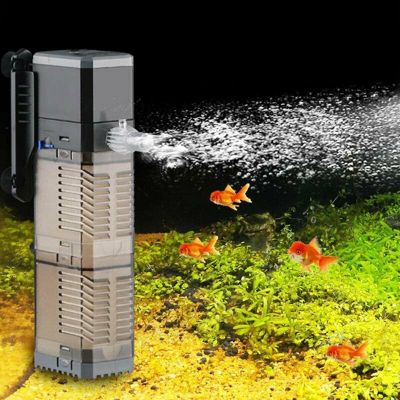 Фильтр для аквариума Sunsun F876, внутренний, с регулятором, биологический, механический