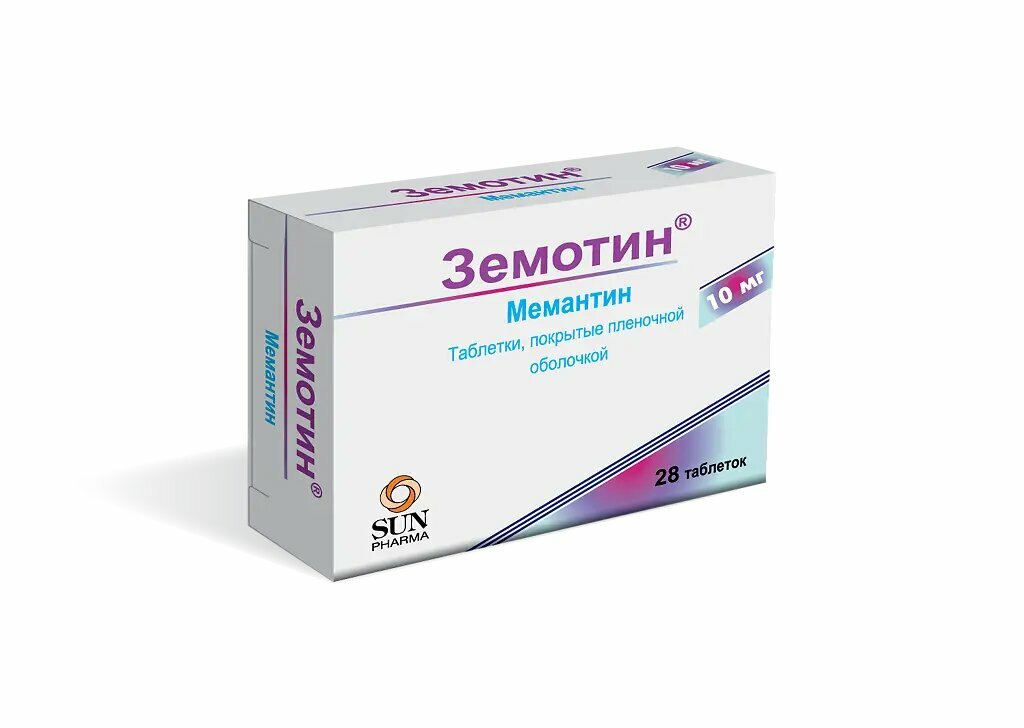 Земотин таблетки покрыт. плен. об. 10 мг 28 шт
