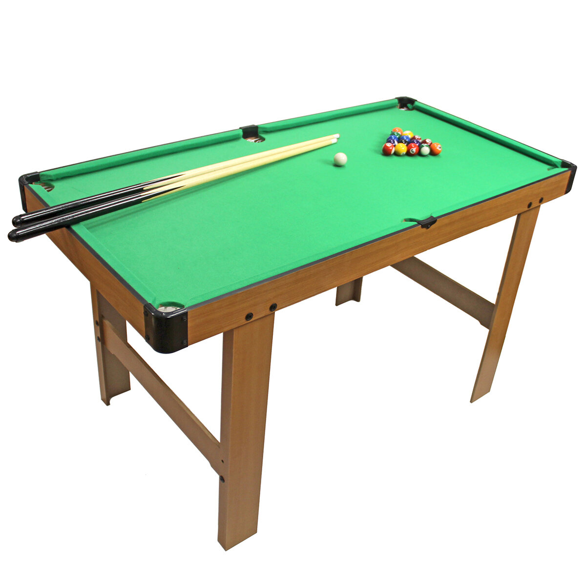 Настольная игра Veld Co "Бильярд", для детей и взрослых, зеленая
