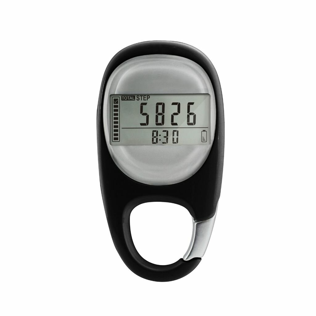 Простой 3D-шагомер для ходьбы с точными фитнес-трекерами Clip.