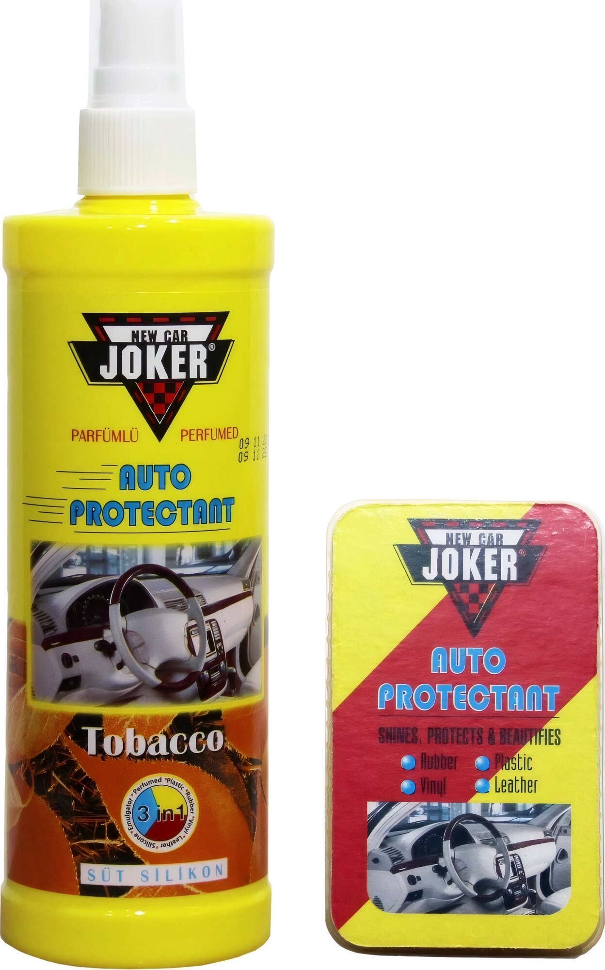 Полироль cалона с губкой JOKER JKtobacco