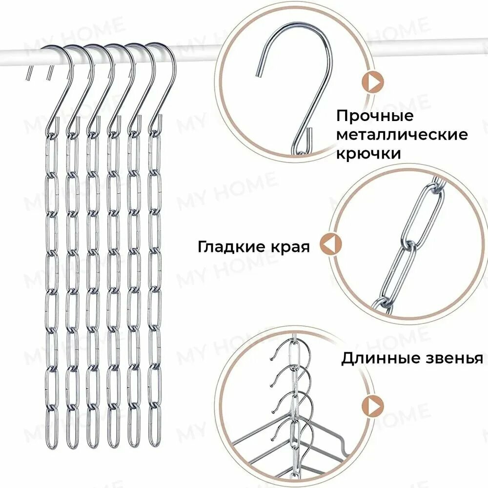Вешалка плечики, 3 шт — фото 1
