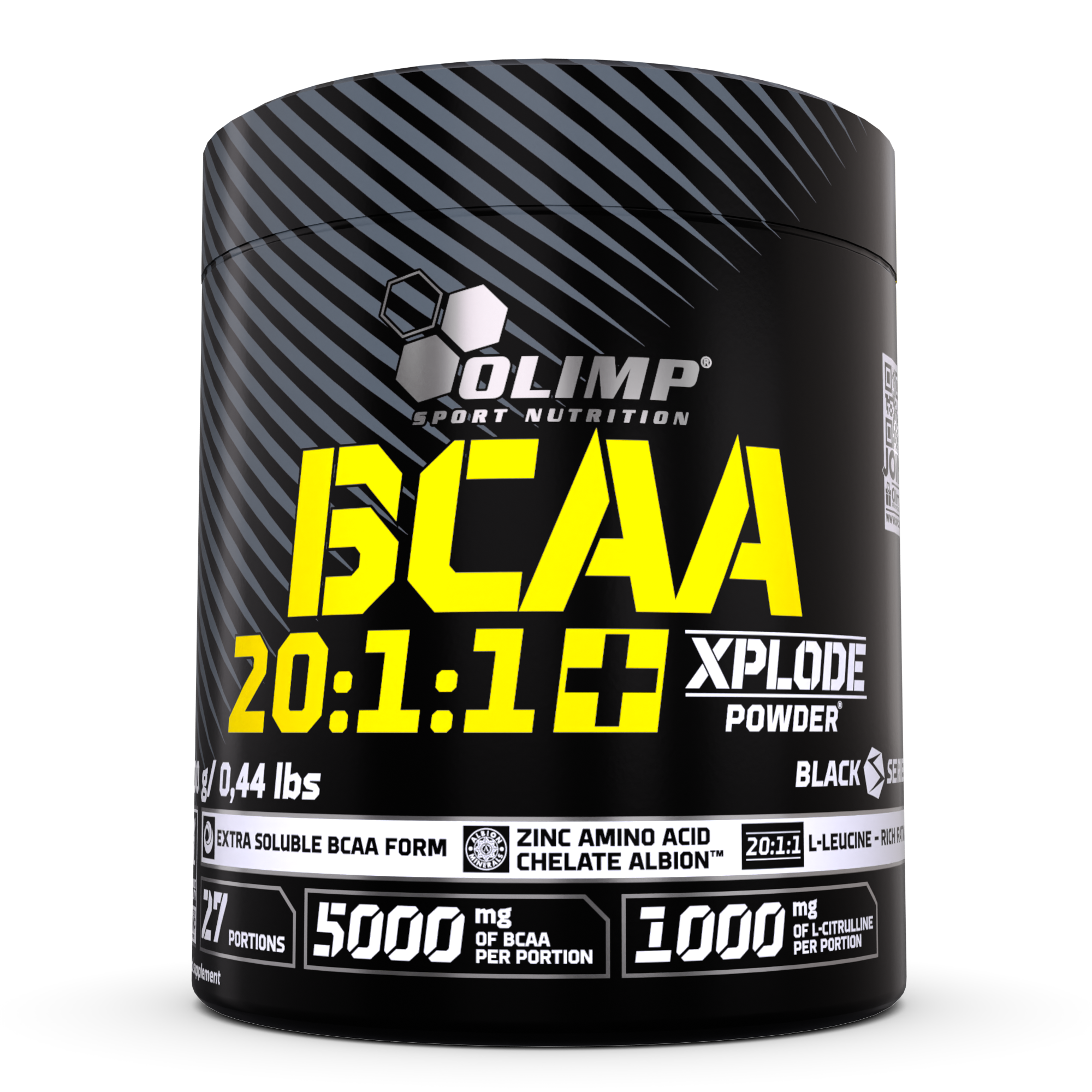 Аминокислоты / Olimp Sport Nutrition BCAA 20:1:1 Xplode powder / 200 г - кола