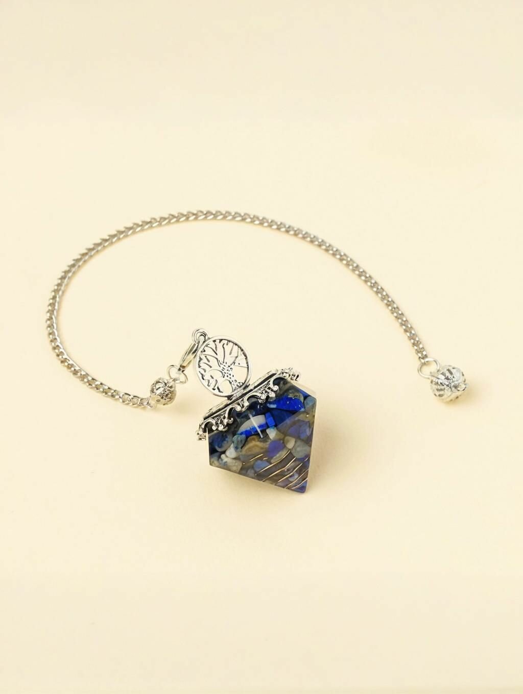 Оргонитовый ромбовидный маятник для биолокации