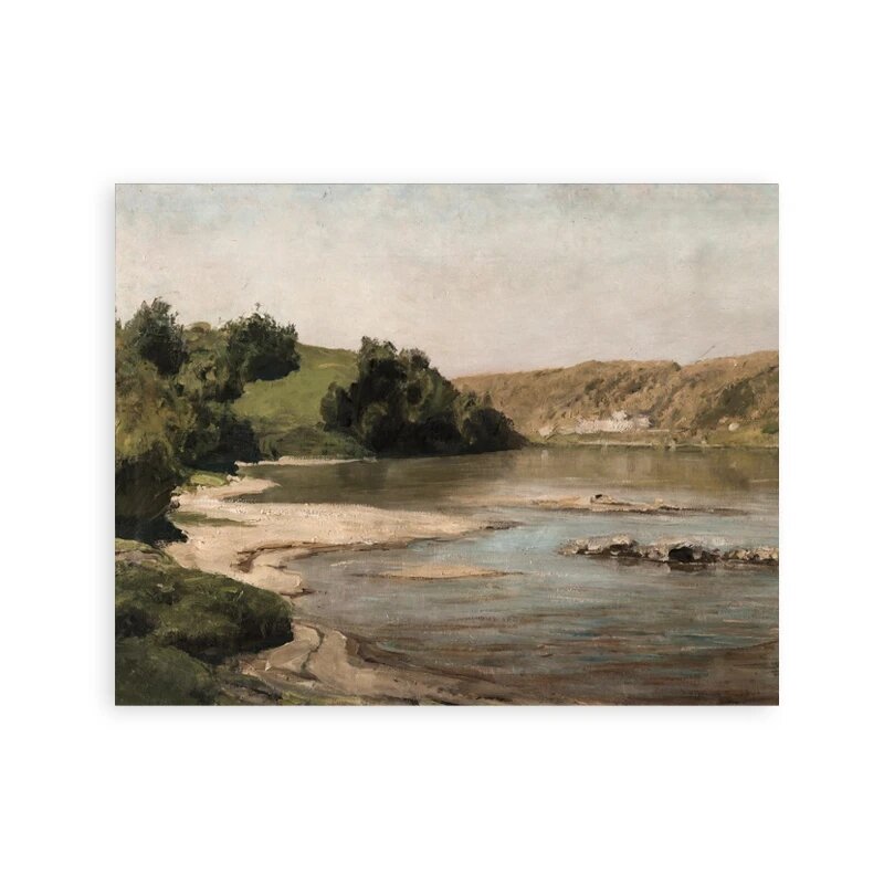 Печать на холсте "Сельская местность" 13x18 см, Цвет: bPC9828