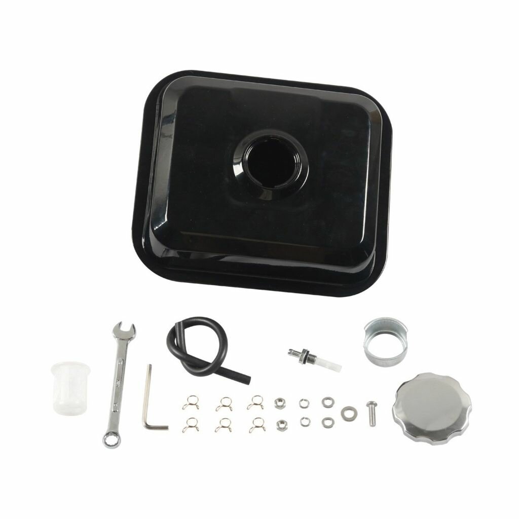 (1 комплект) Бензобак для мотоцикла с комплектом монтажных винтов и инструментов-топливный бак плюс аксессуары